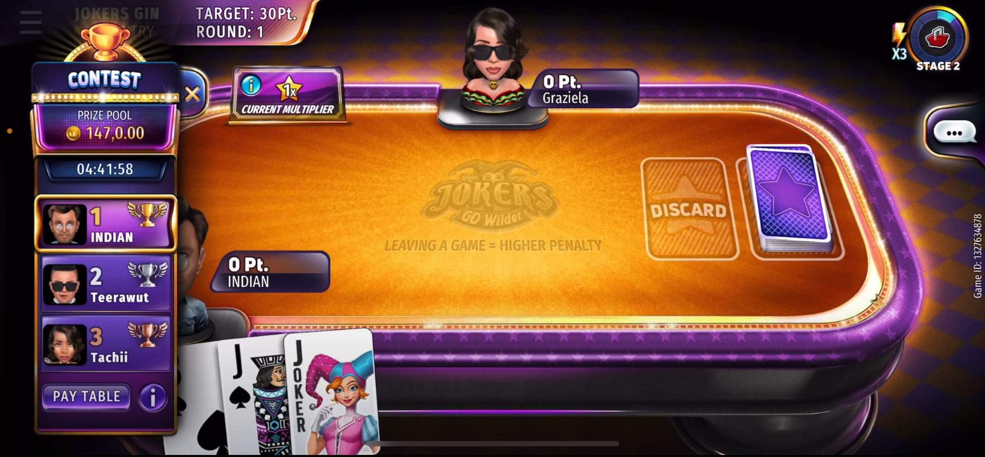 Gin Rummy Stars - Card Game - Cool Games