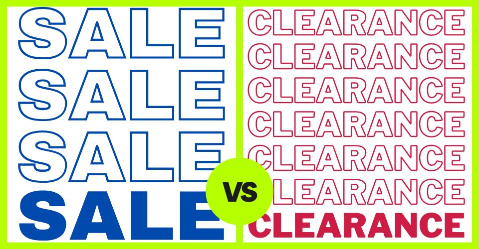 What is the Difference Between Sale and Clearance? - Crush Those Prices ...