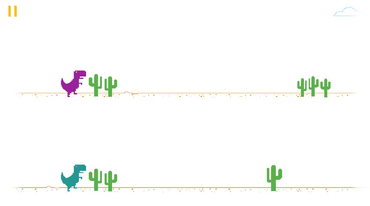 2-Player Dino Run - Dino Run Games