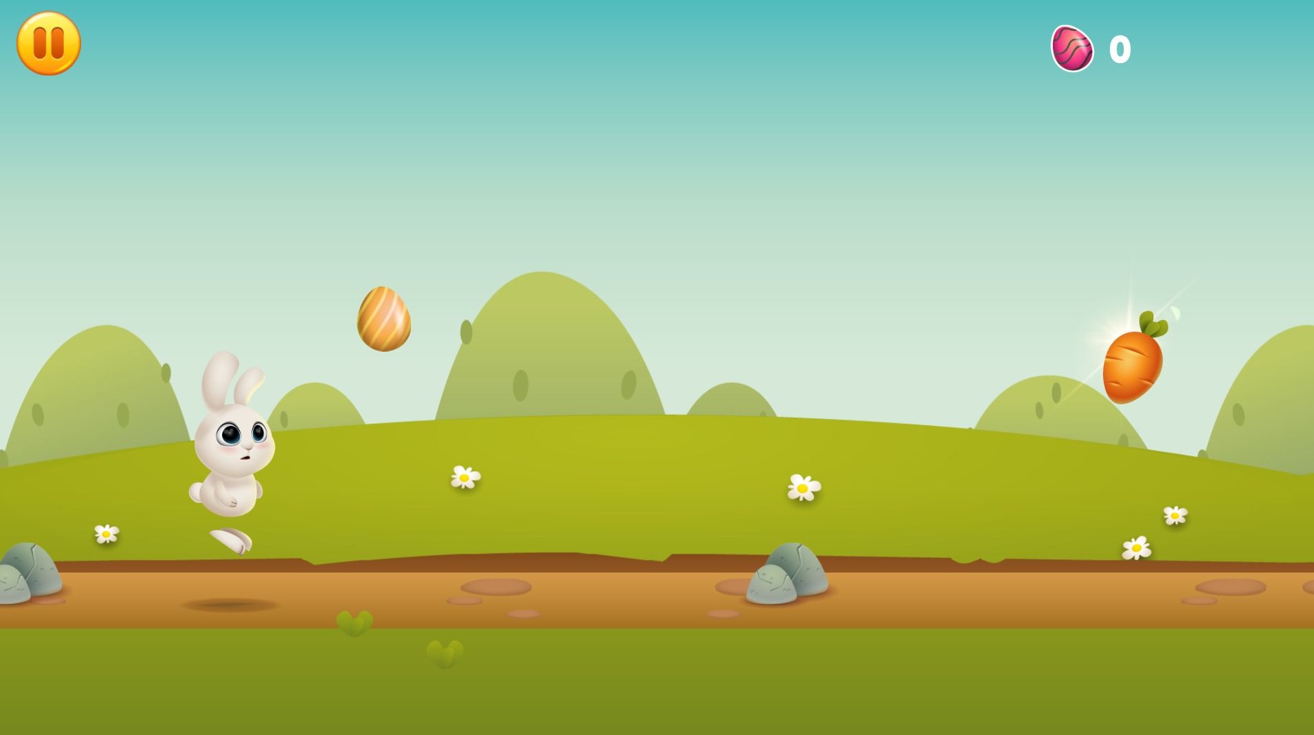 Bunny Run - Dino Run Games