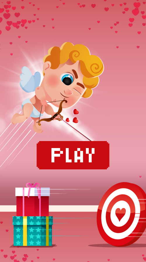 Cupid Run - Dino Run Games