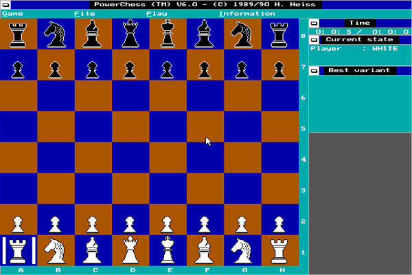 Power Chess - Dos4PC