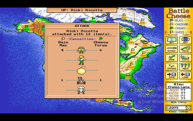 Battle Cheese - Dos4PC