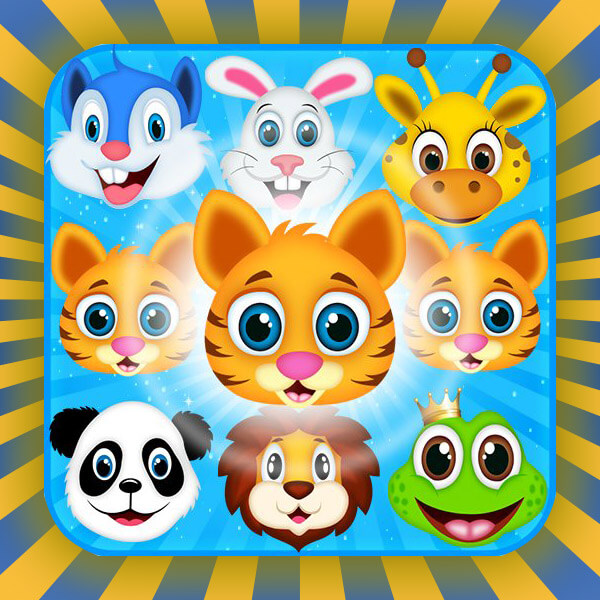 EZJO - Play - Funny Animals Match 3