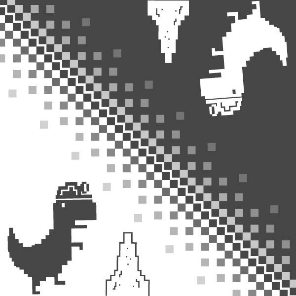 G Flip Dino Run - EZJO