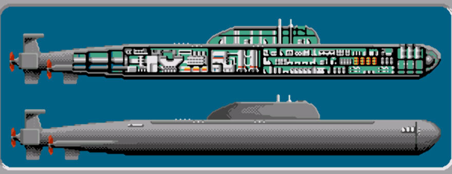 688 Attack Sub - Find Retro