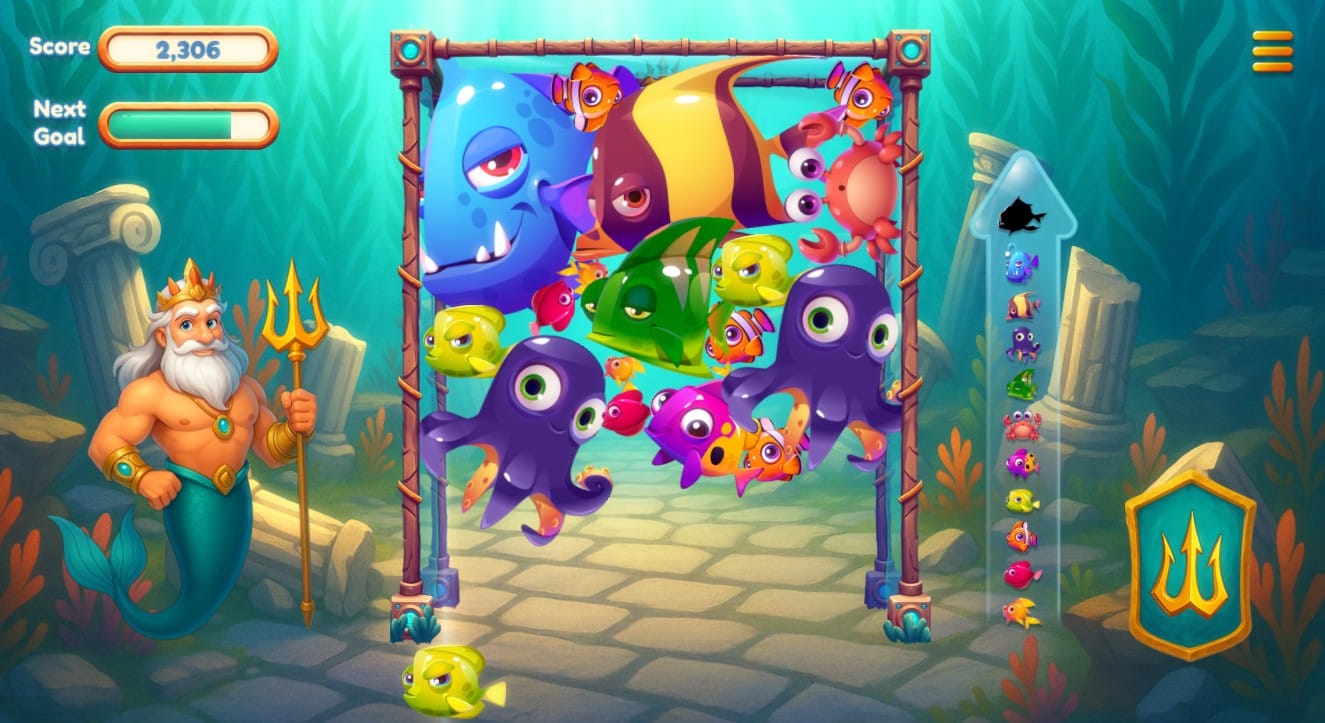 Coral Kingdom Merge - Free Merge Games