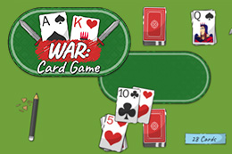 War Card Game - Games4Dudes