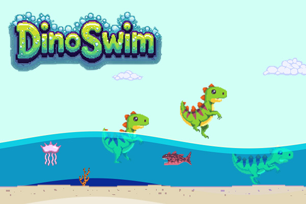Dino Swim - Games4Dudes