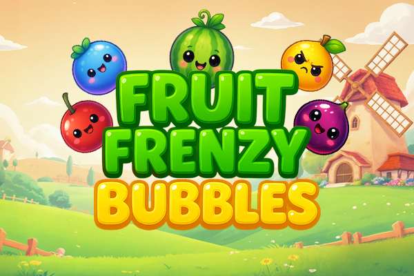 Fruit Frenzy Bubbles - Games4Dudes