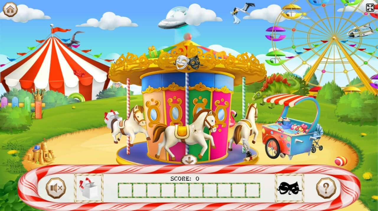 Funfair Hidden Adventure - Games4Girls
