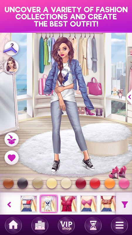Lady Popular: Fashion Arena - Games4Girls