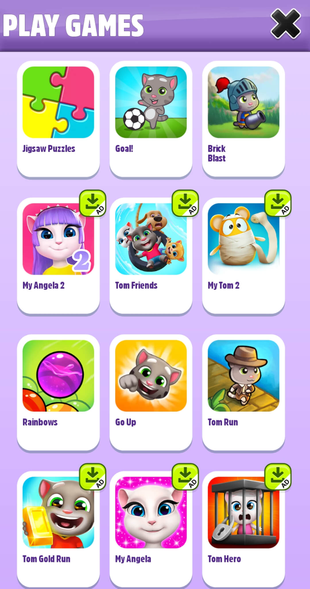 My Talking Tom - Games4Girls