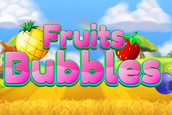 Fruits Bubbles - Games 4 Grandma