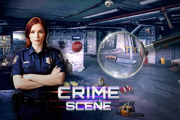 Hidden Objects Crime Scene - Games 4 Grandma