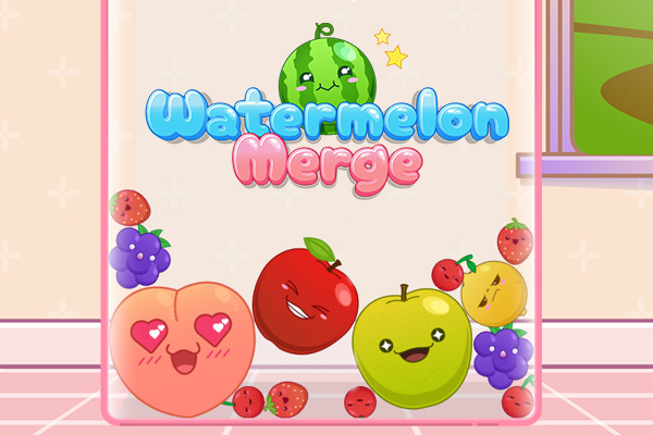 Watermelon Merge - Games 4 Grandma
