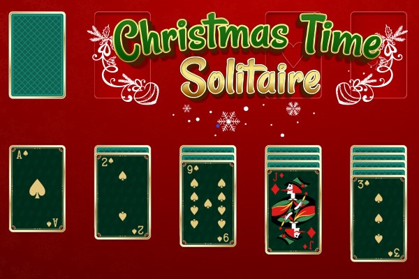 Christmas Time Solitaire - Games 4 Grandma