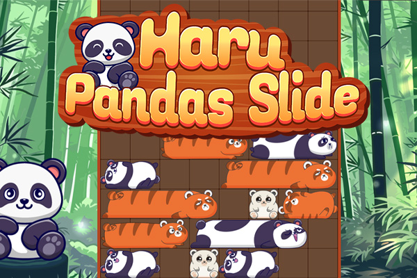 Haru Pandas Slide - Games 4 Grandma