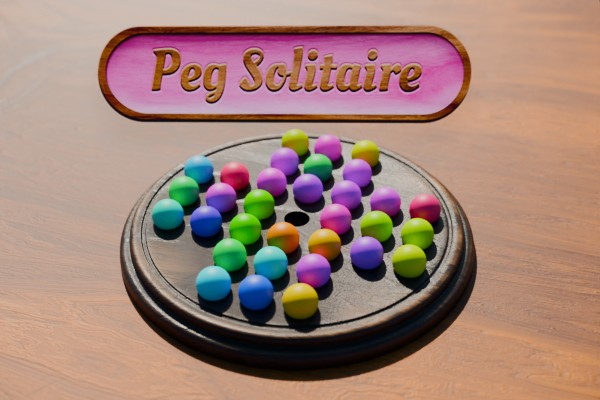 Peg Solitaire - Games 4 Grandma