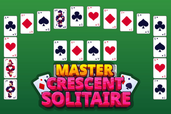Master Crescent Solitaire - Games 4 Grandma