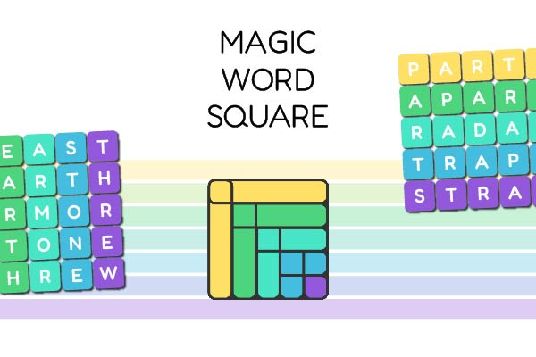 Magic Word Square - Games 4 Grandma