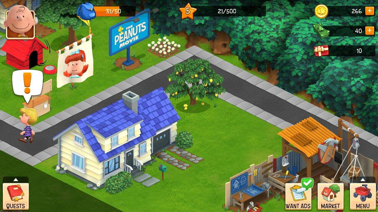 Peanuts Snoopy S Town Tale Gamesgallery Io