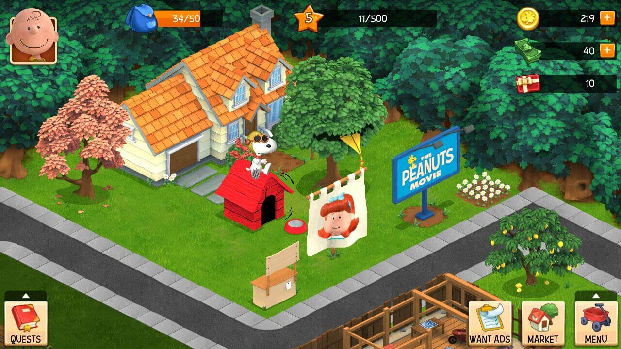 Peanuts: Snoopy's Town Tale - GamesGallery.io