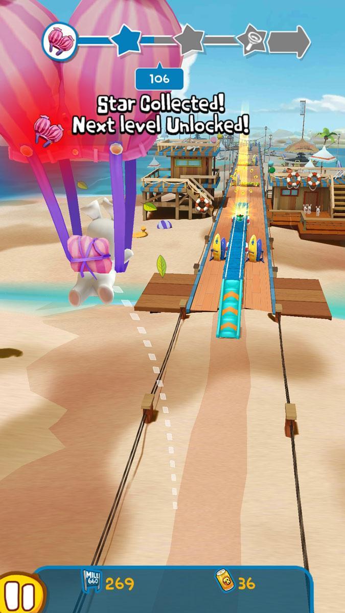 Rabbids Crazy Rush - Free Casual Games!