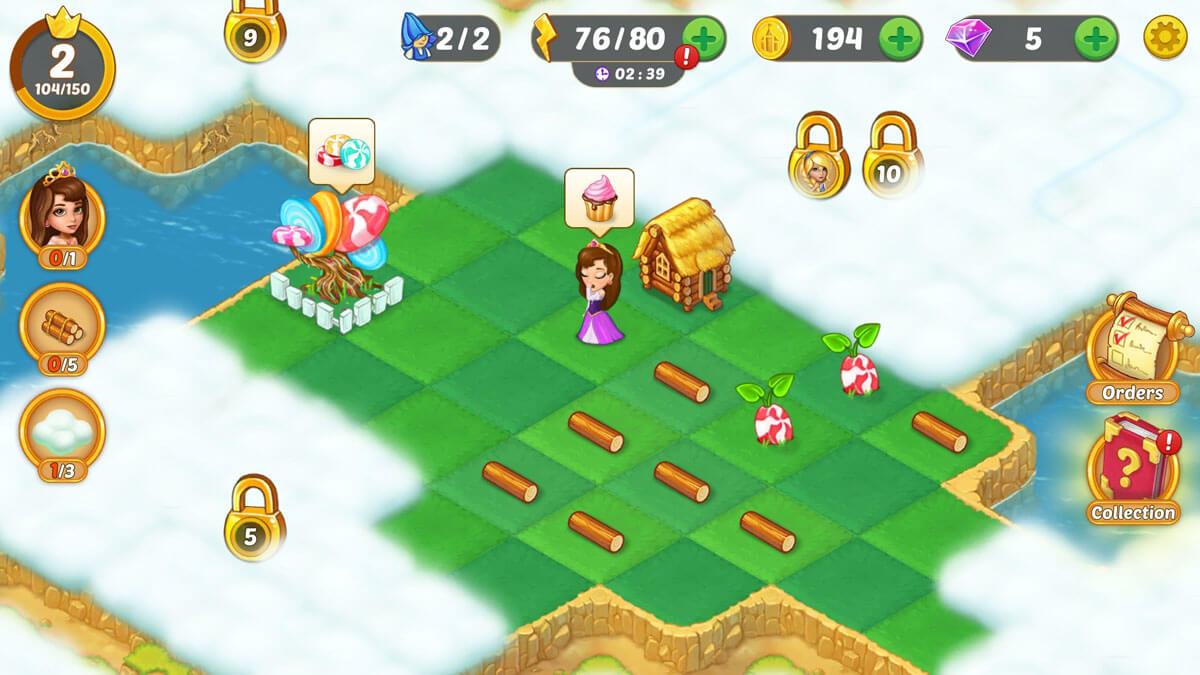 Mergewood Tales: Merge and Match - Free Casual Games!