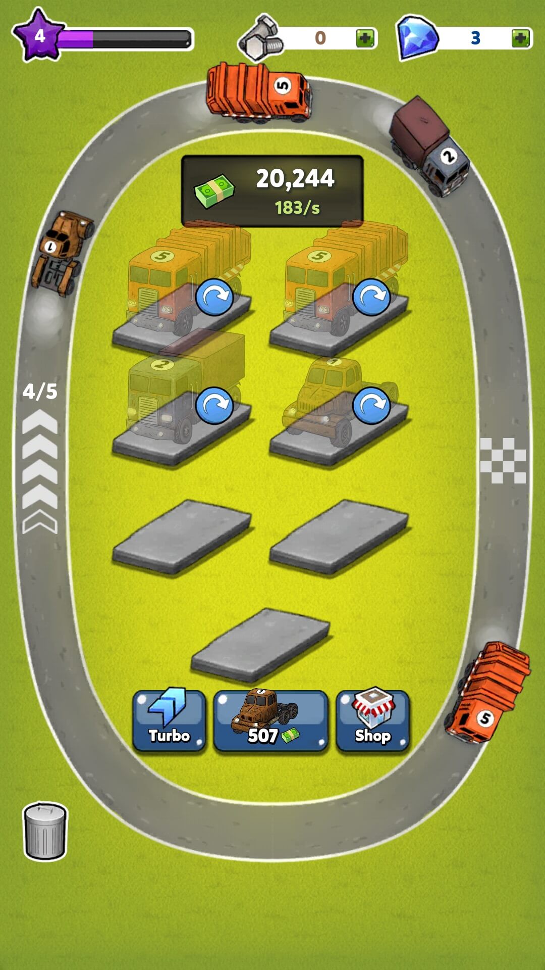 Merge Truck - Free Casual Games!
