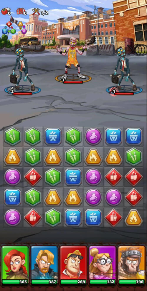 The Matching Dead - Free Casual Games!