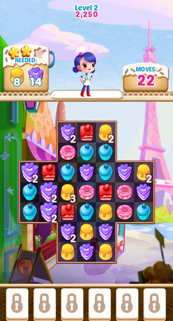 Cupcake Mania: Moscow - Free Casual Games!