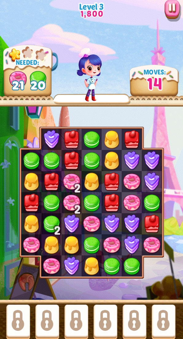Cupcake Mania: Moscow - Free Casual Games!
