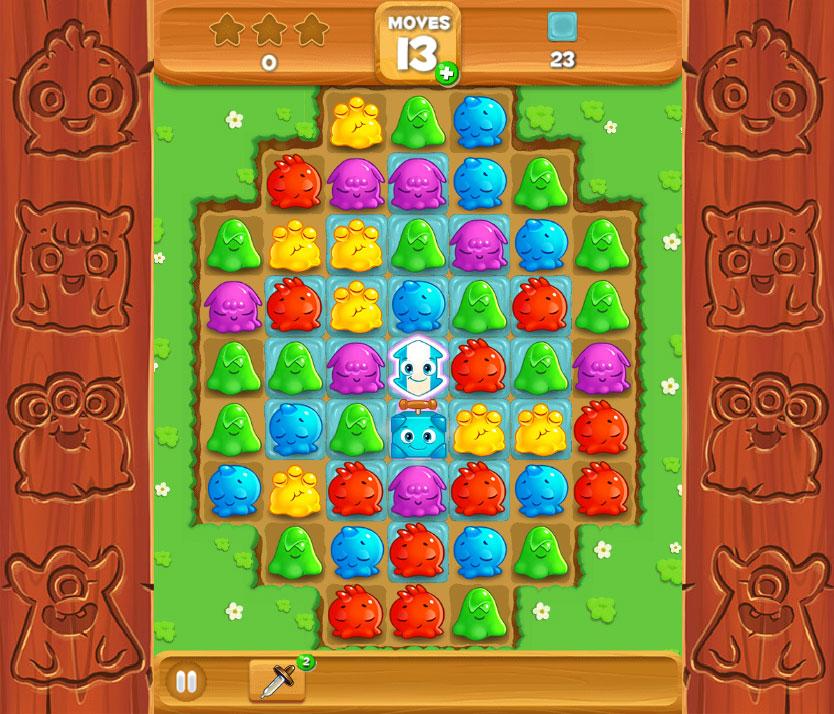 Paint Monsters - Free Casual Games!