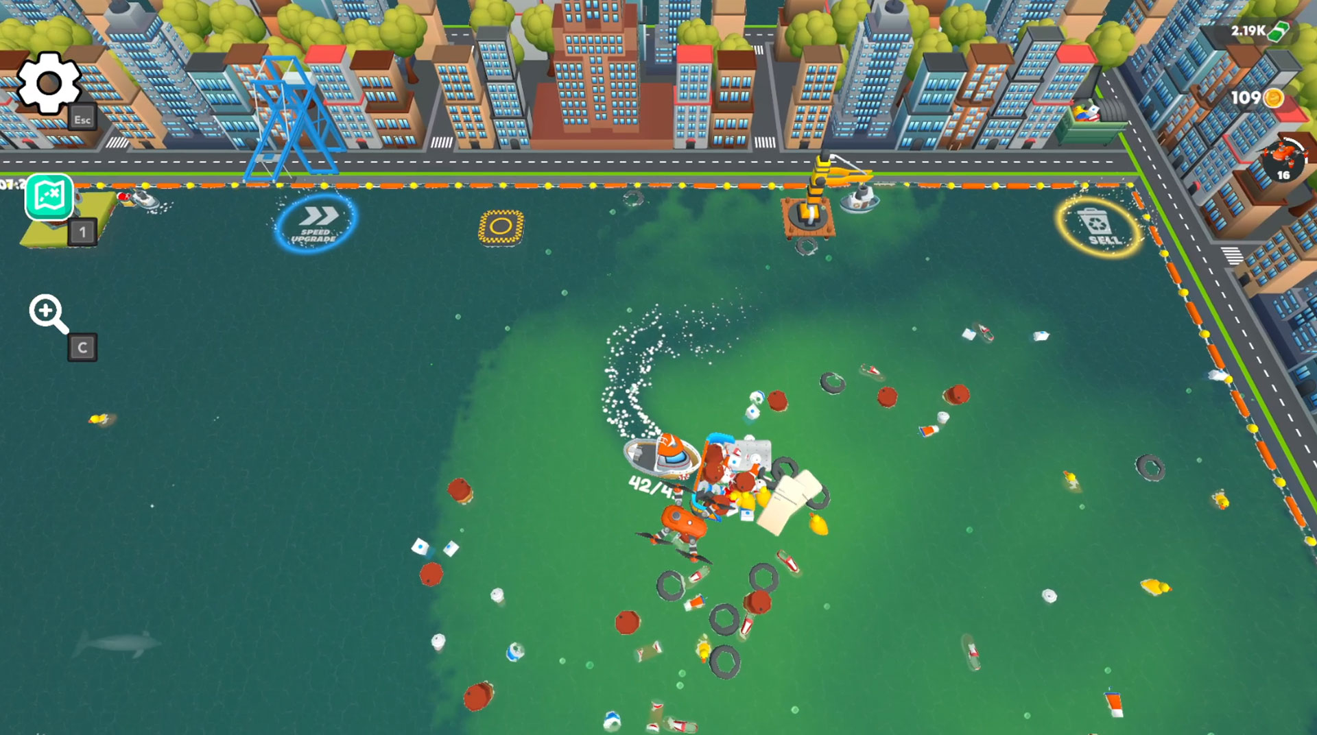 Clean the Sea! - Free Casual Games!