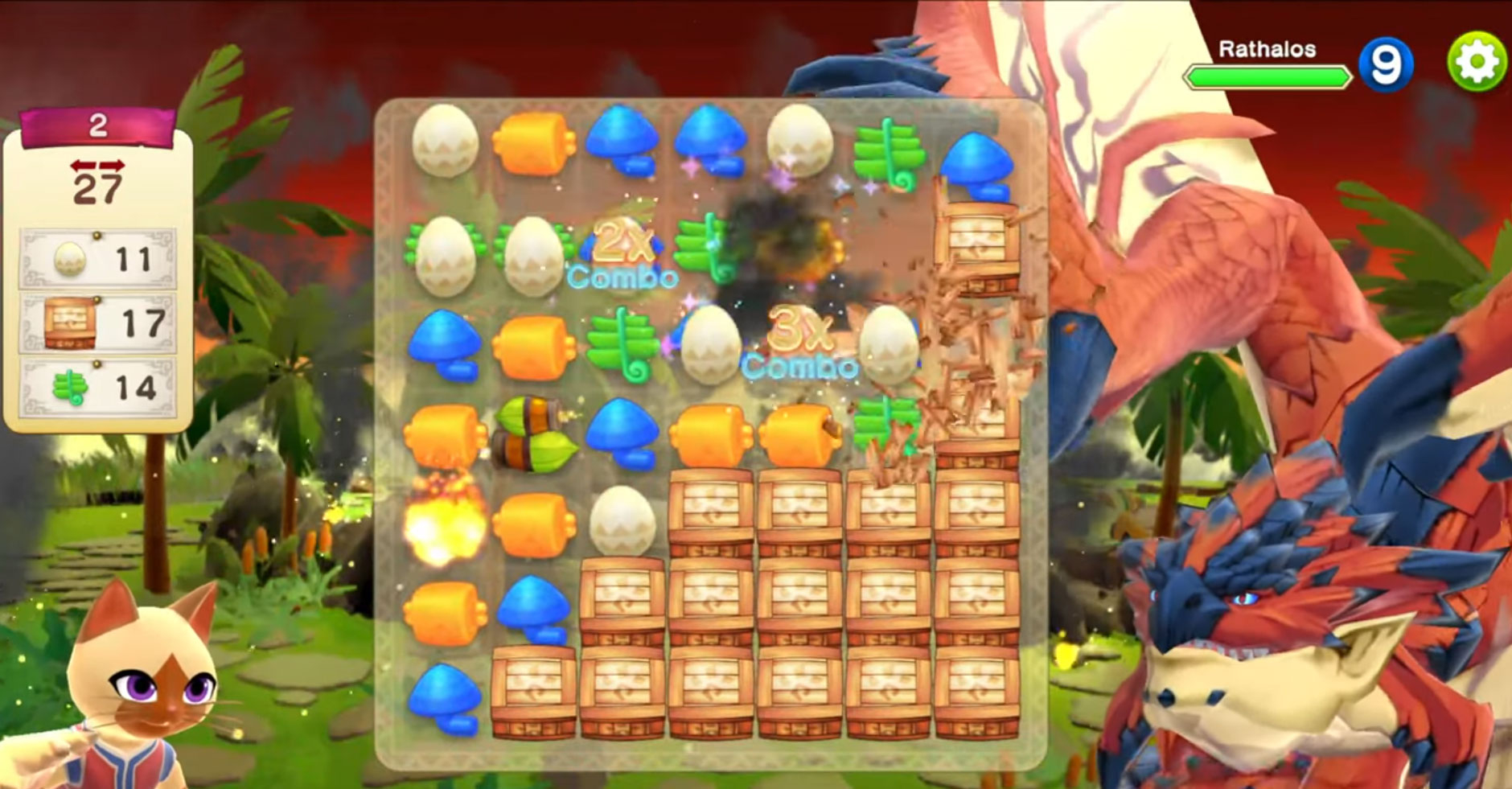 Monster Hunter Puzzle - Free Casual Games!