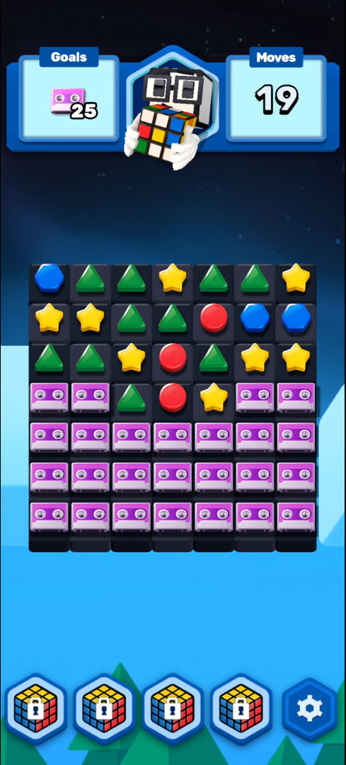 Rubik's Match 3 - Free Casual Games!