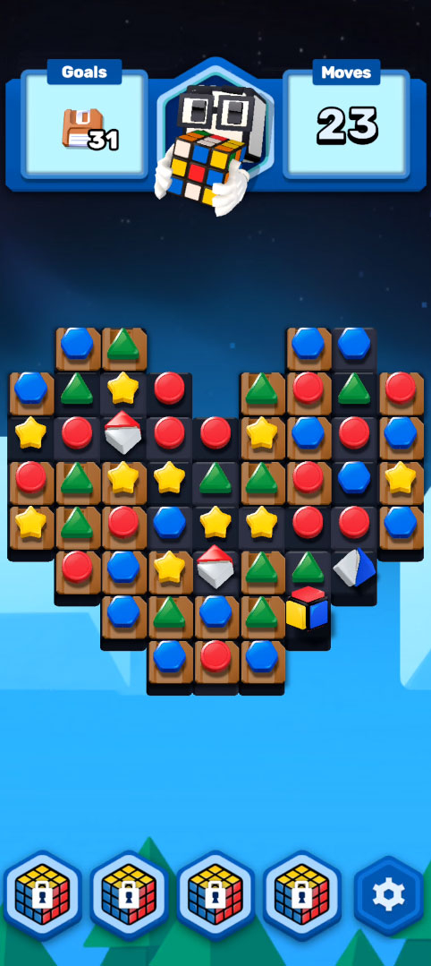 Rubik's Match 3 - Free Casual Games!