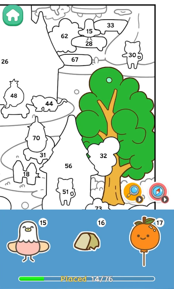 Sticker Town Puzzle - Free Casual Games!