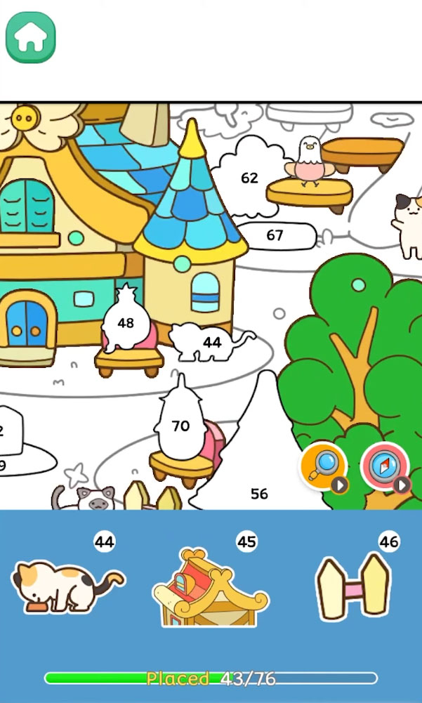 Sticker Town Puzzle - Free Casual Games!