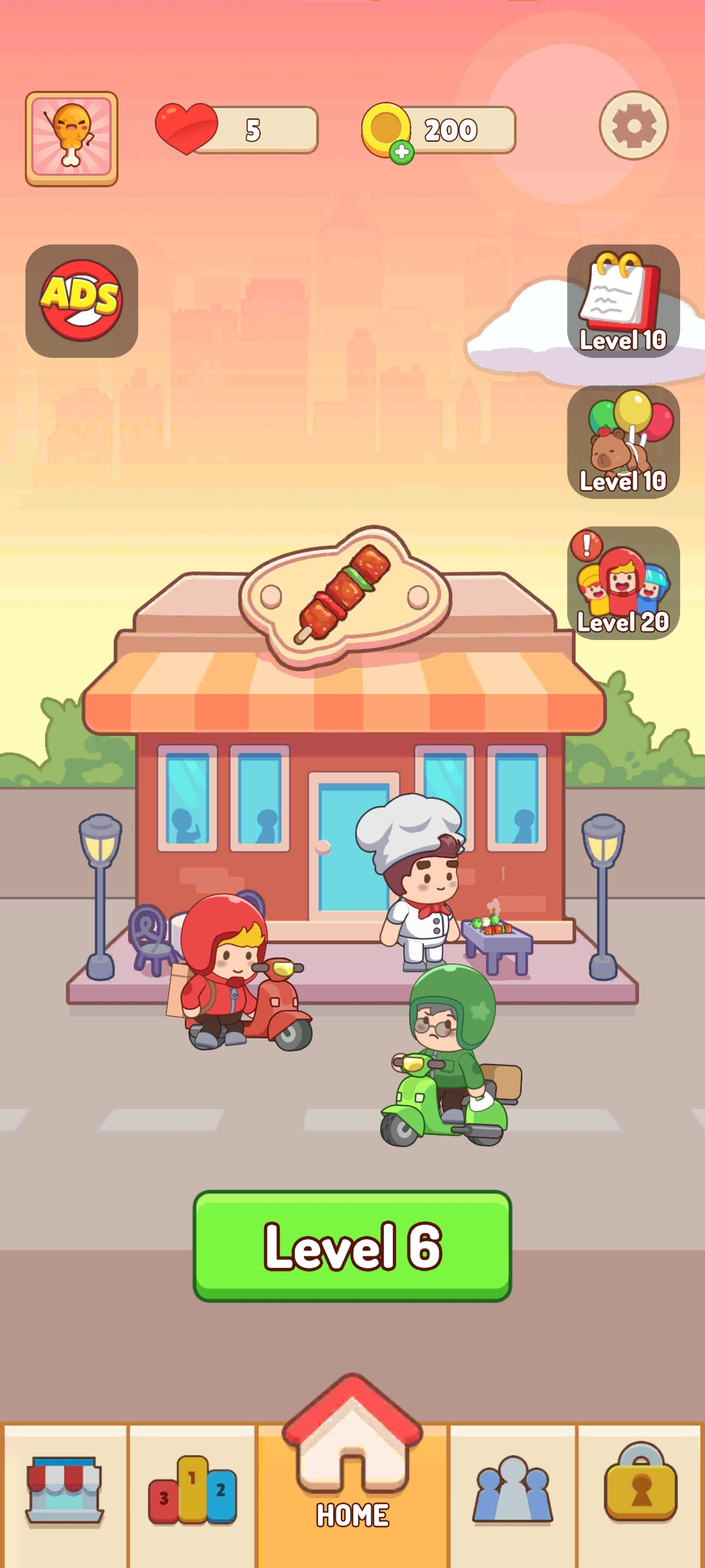 Foodie Sizzle - Free Casual Games!