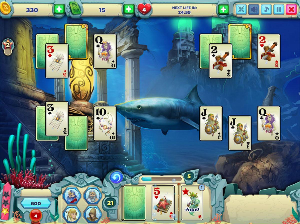 Solitaire Atlantis - Giochi Mondo