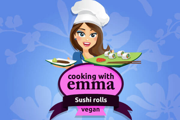 Cooking with Emma: Sushi Rolls - Girls Virtual Games