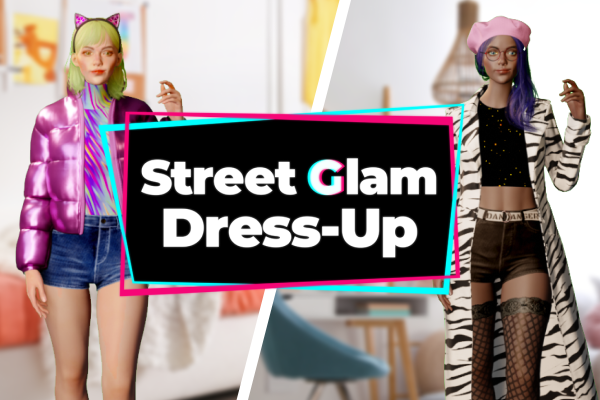 Street Glam Dress Up - Girls Virtual Games