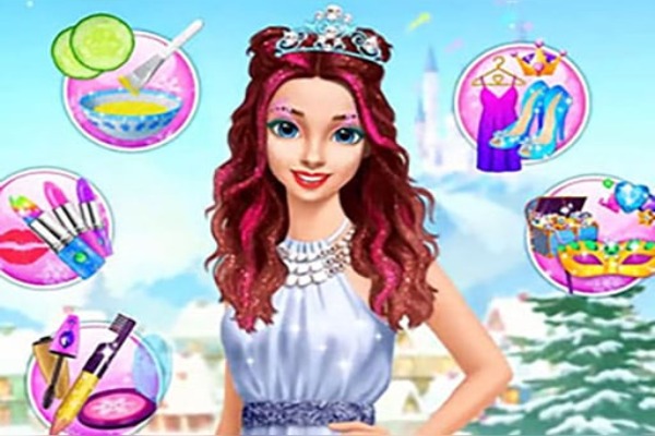 Girl Secret Princess Makeover - Girls Virtual Games
