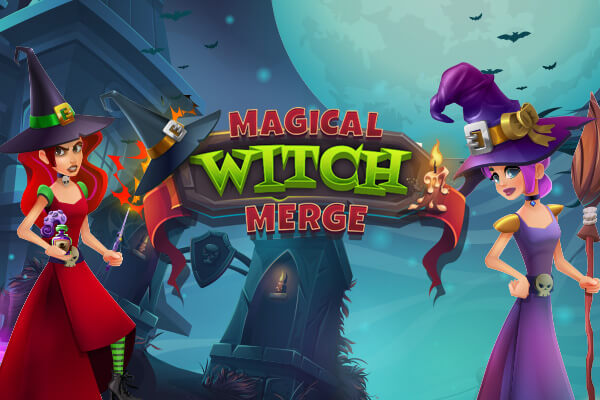 Magical Witch Merge - Halloween Play Magical Witch Merge - Halloween Play