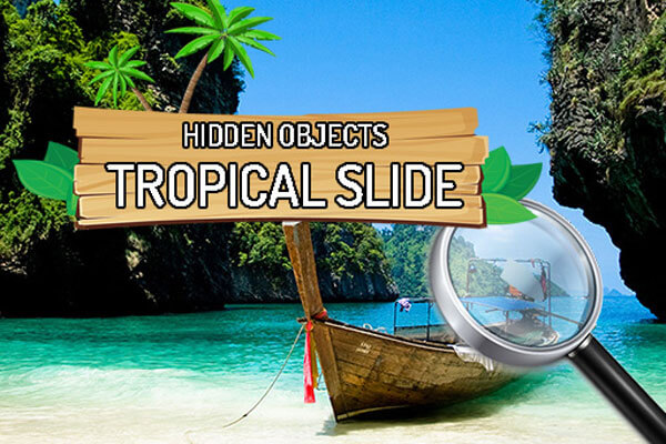Hidden Objects Tropical Slide - Hidden Object Games
