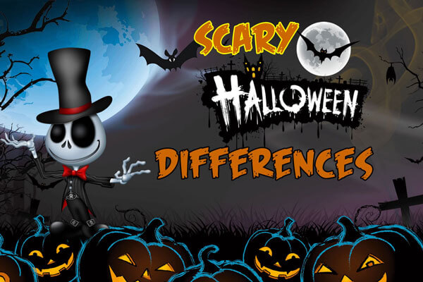 Scary Halloween Differences - Hidden Object Games