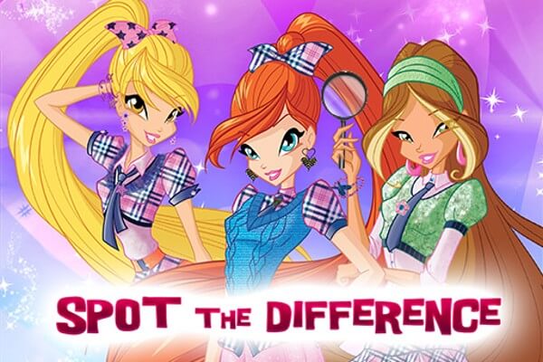 Winx Club Spot The Differences - Hidden Object Saga