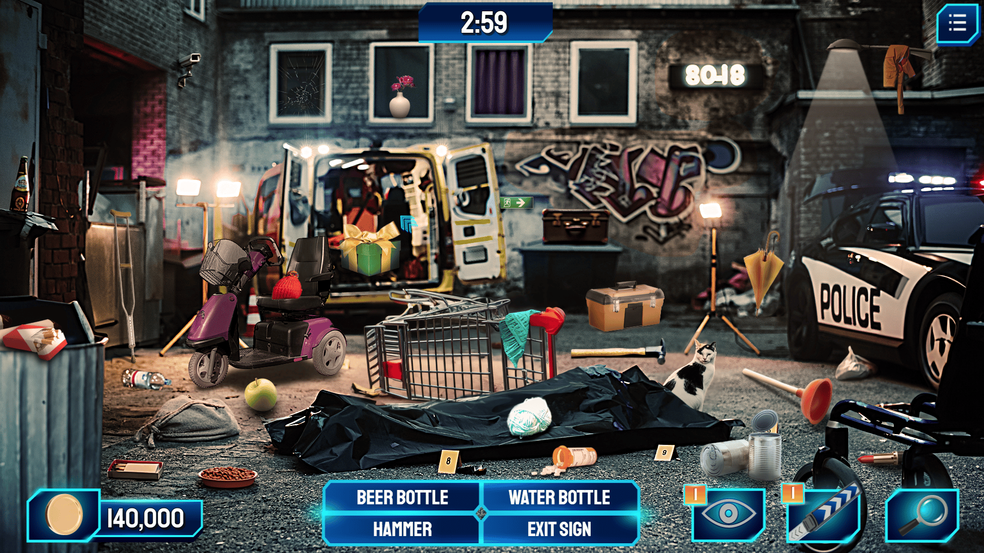 Hidden Objects Crime Scene - Hidden Objects Game